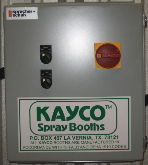 Accessories | Kayco Spray Booths, Inc